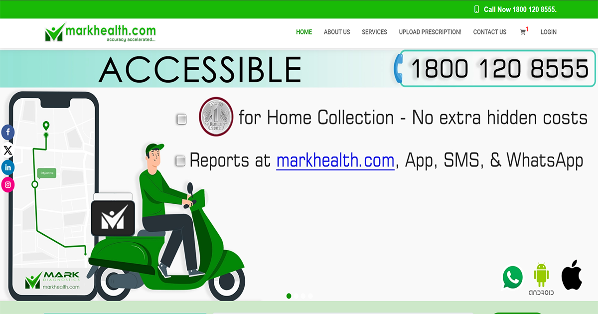 Markhealth - Complete E-commerce Solution For Medical Diagnostics